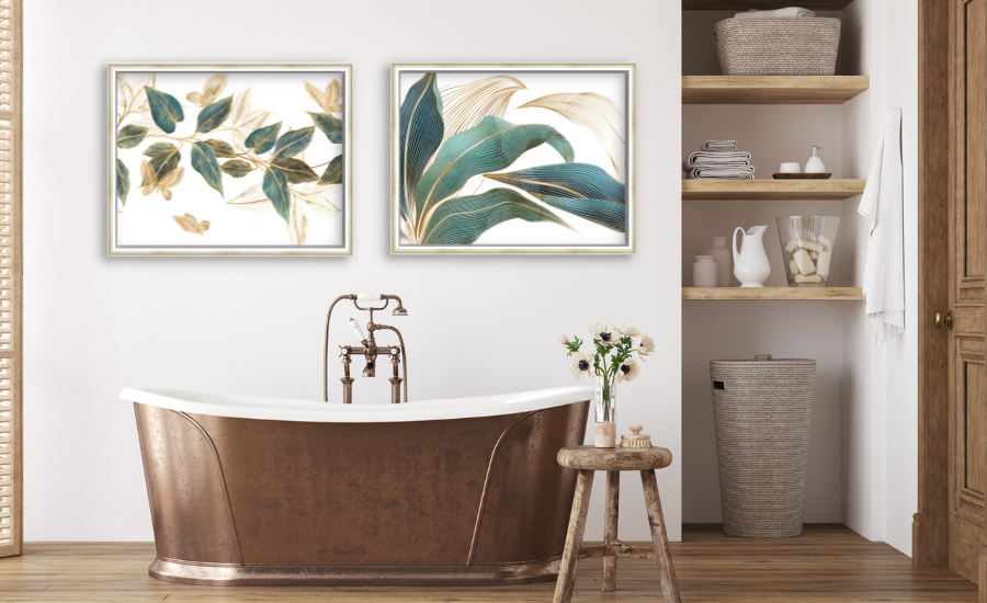 Bathrooms Deserve Decor Too! Picture Frame Ideas for Your Bathroom ...